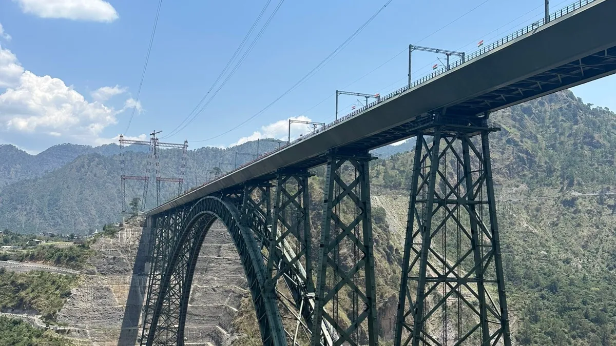 Chenab railway bridge: How Indian institutions and companies came together to build a marvel ...
