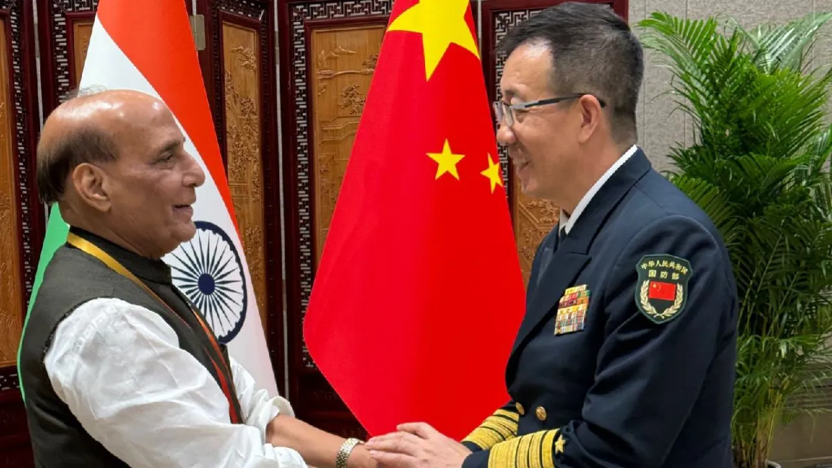 Rajnath Singh raises India-China border demarcation issue in talks with Chinese defence minister ...