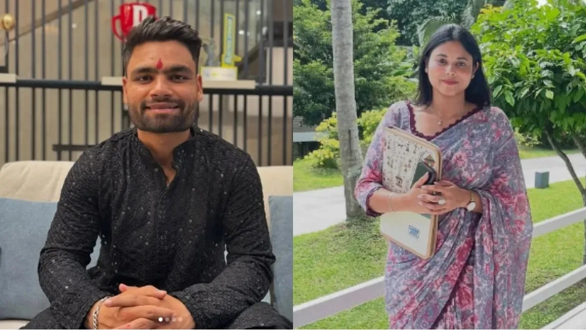 Cricketer Rinku Singh, MP Priya Saroj to get engaged today in Lucknow ...