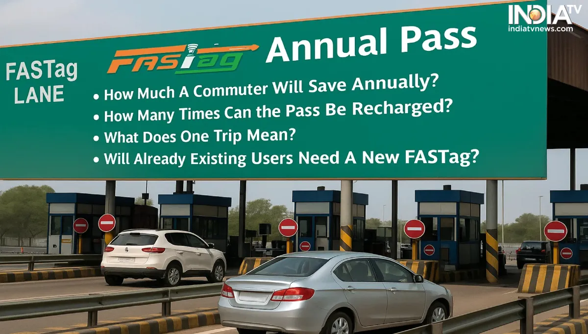 FASTag Annual Pass: Nitin Gadkari explains how commuters can save big in a year | Business News ...