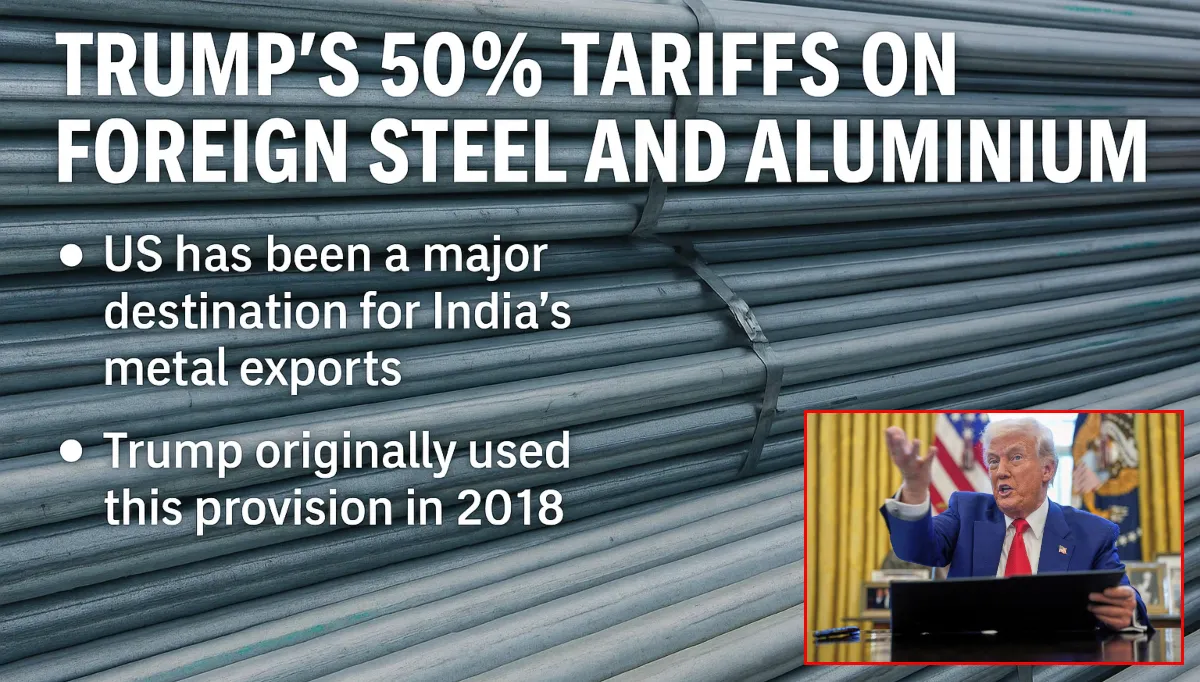 Trump signs order to double US steel, aluminium tariffs to 50%: Here's ...