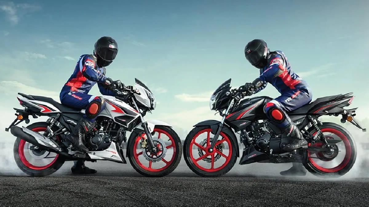 New TVS Apache RTR 160cc launched with enhanced features, starts at Rs ...