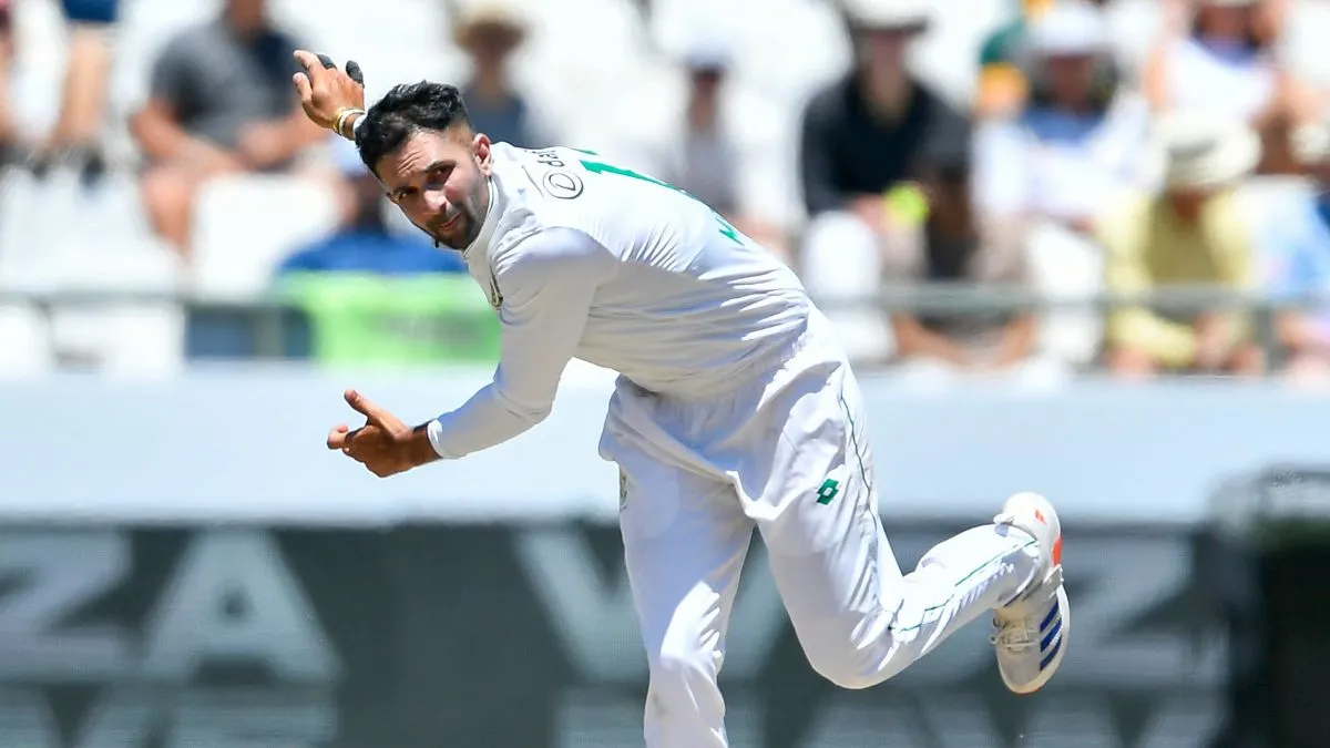 Keshav Maharaj etches name in history books, becomes first South Africa ...