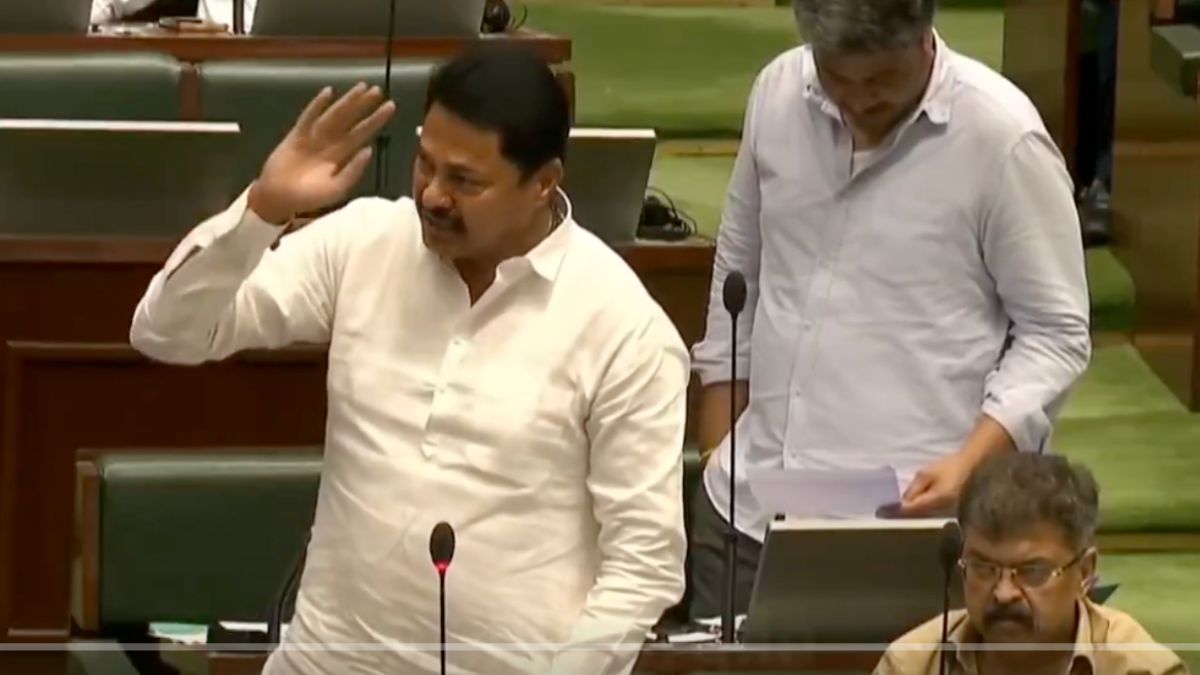 Congress MLA Nana Patole climbs speaker's podium, gets suspended from ...