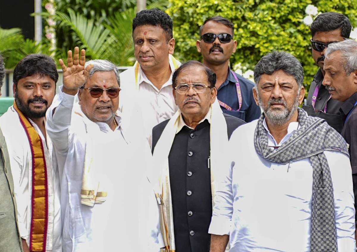 Siddaramaiah, DK Shivakumar in Delhi amid fresh Karnataka leadership buzz, Congress meetings ...