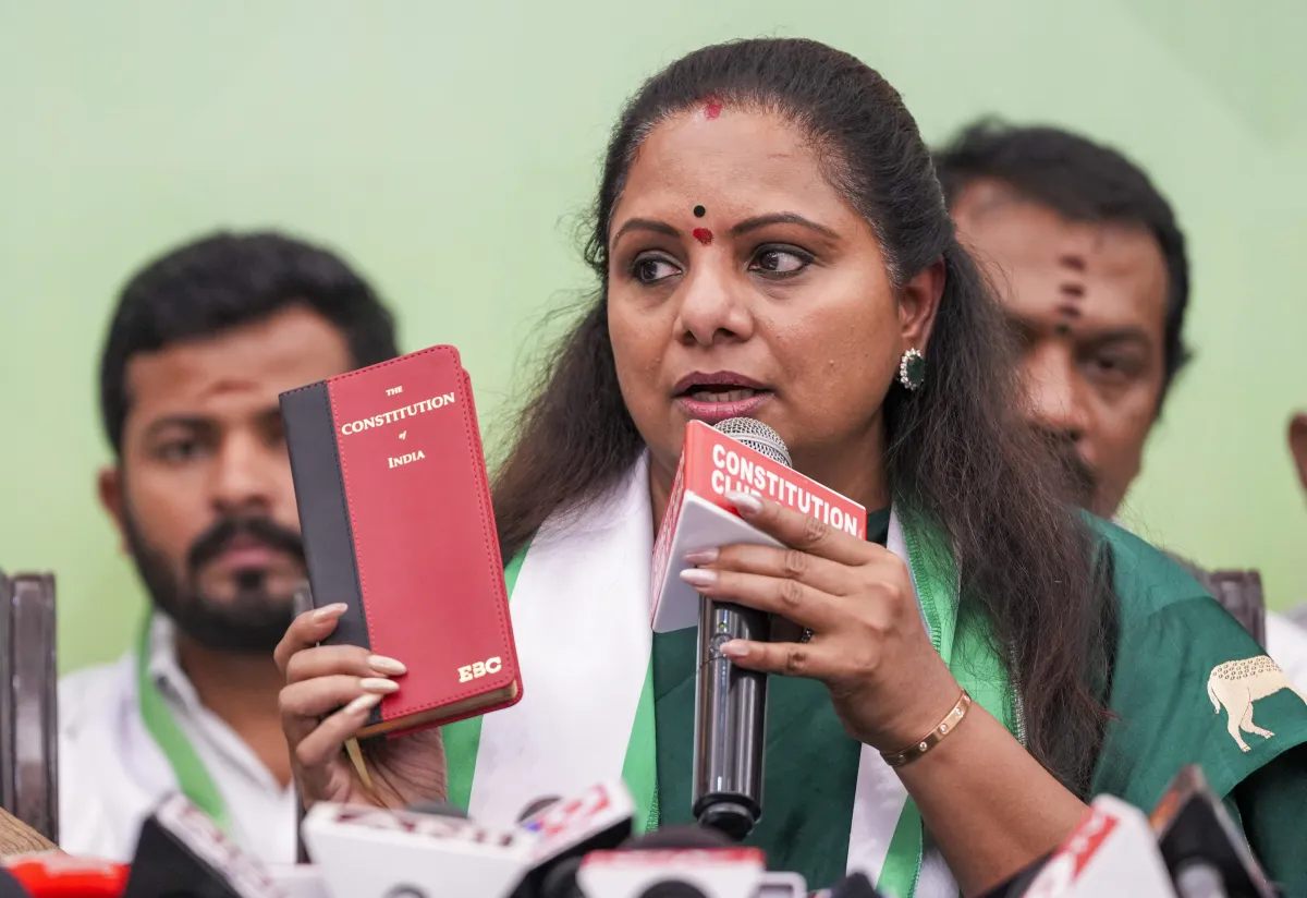 K Kavitha expelled by her father and ex-Telangana CM KCR from BRS over 'anti-party activities ...