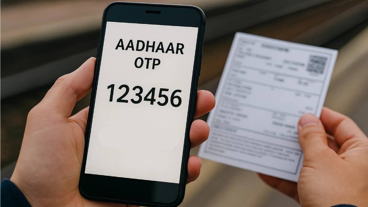 Aadhaar OTP verification goes live, now must for tatkal online bookings, says Railways ...
