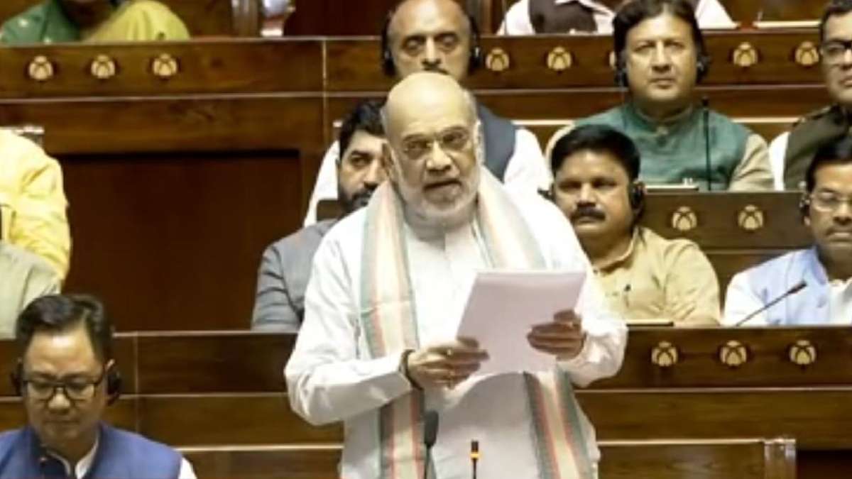Jammu and Kashmir will be free of terrorism, it is PM Modi's vow: Amit Shah in Parliament ...