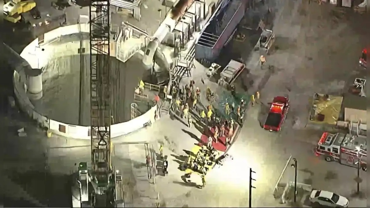 Los Angeles: 31 workers rescued after tunnel collapse at construction ...