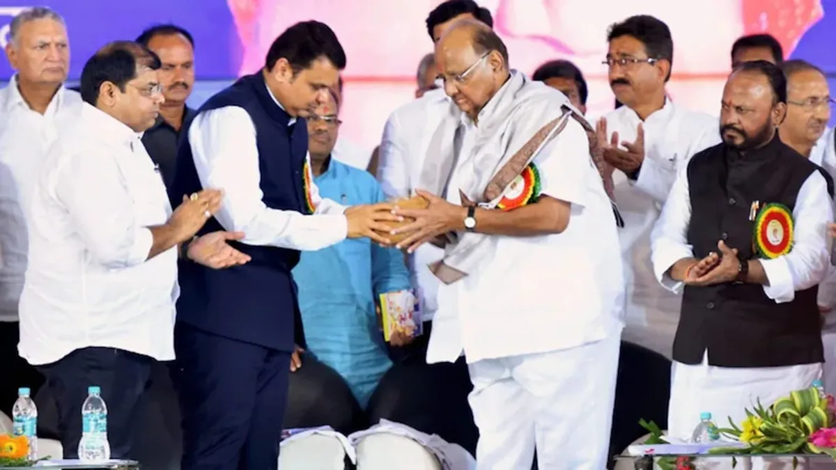 Sharad Pawar praises Devendra Fadnavis on his birthday: 'How does he never get tired ...