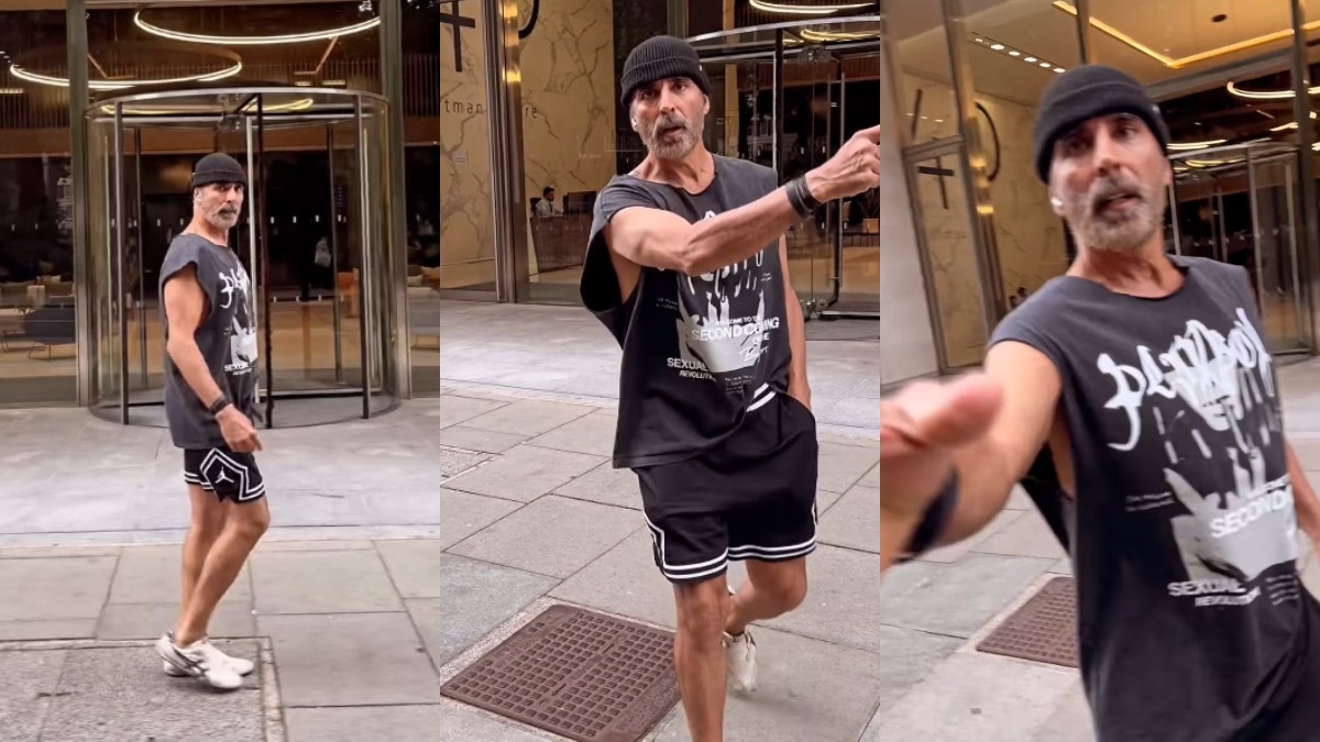 Akshay Kumar loses his calm as fan tries to record him without ...