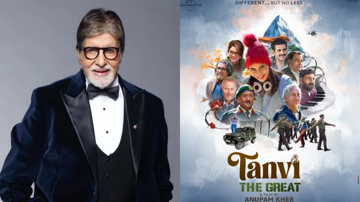 Amitabh Bachchan lauds 'Tanvi The Great' trailer, says 'All the best ...