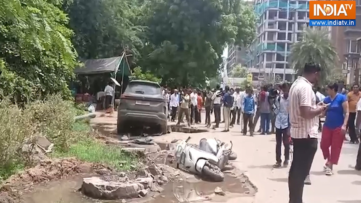 High-speed horror in Gandhinagar: Four killed in suspected drunk driving hit-and-run case in ...