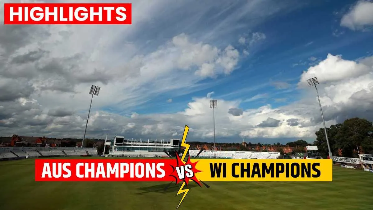 AUS C vs WI C WCL 2025 Live score: Australia Champions vs West Indies ...