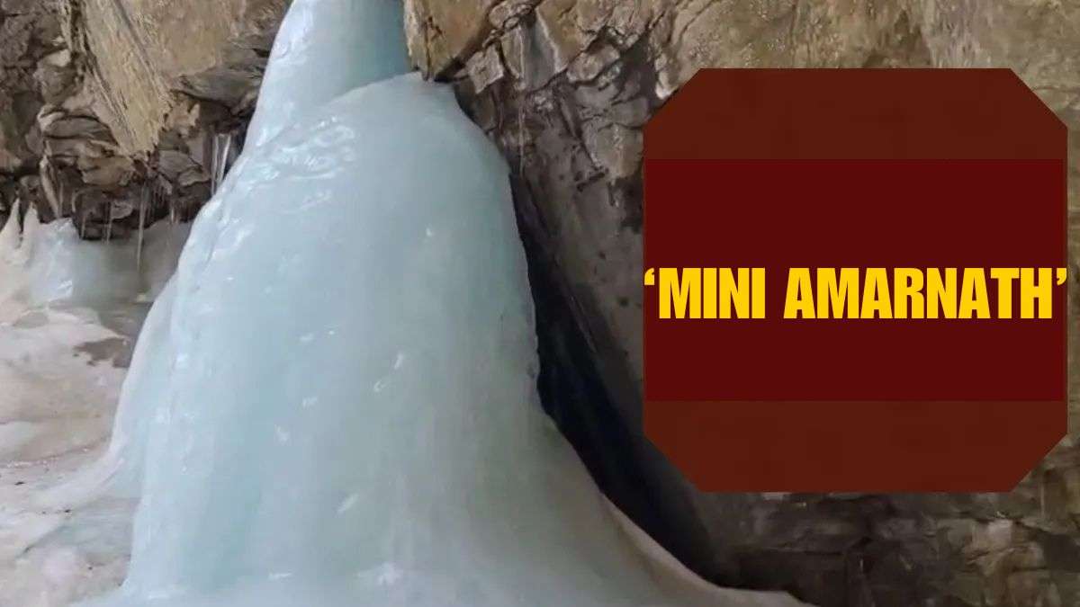 Uttarakhand's 'Mini Amarnath': Shivling resembling Baba Barfani found ...