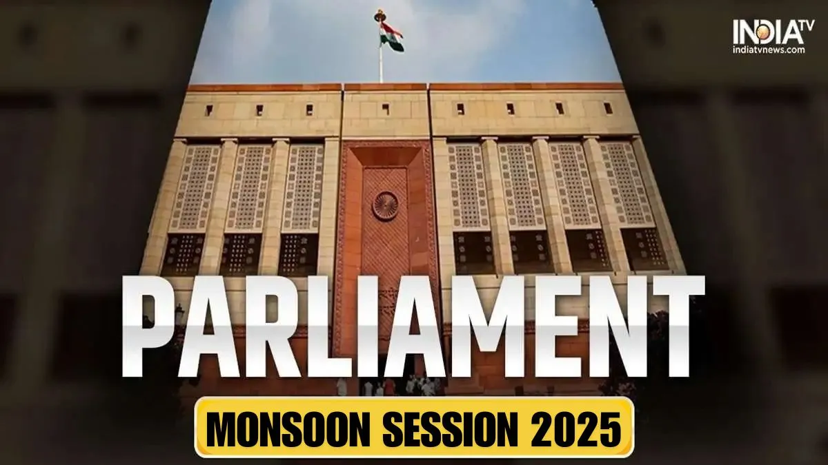 Parliament Monsoon Session to convene from July 21 to August 21 | India News – India TV