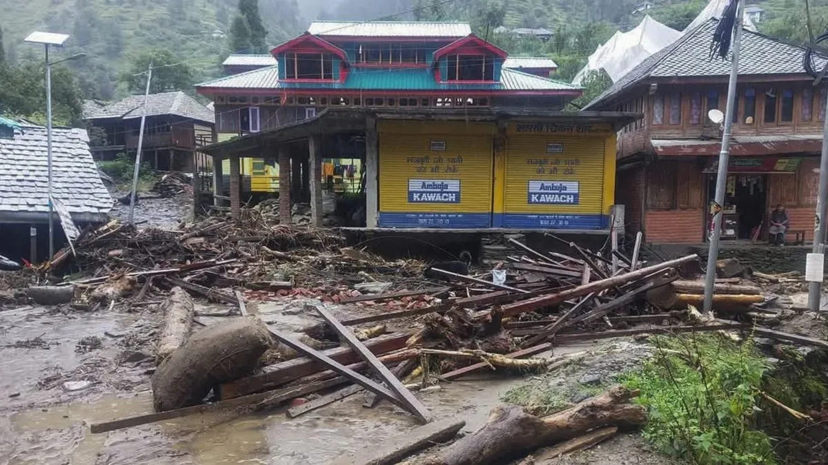 Himachal Pradesh: 11-month-old girl survives flash floods as family swept away in devastating ...