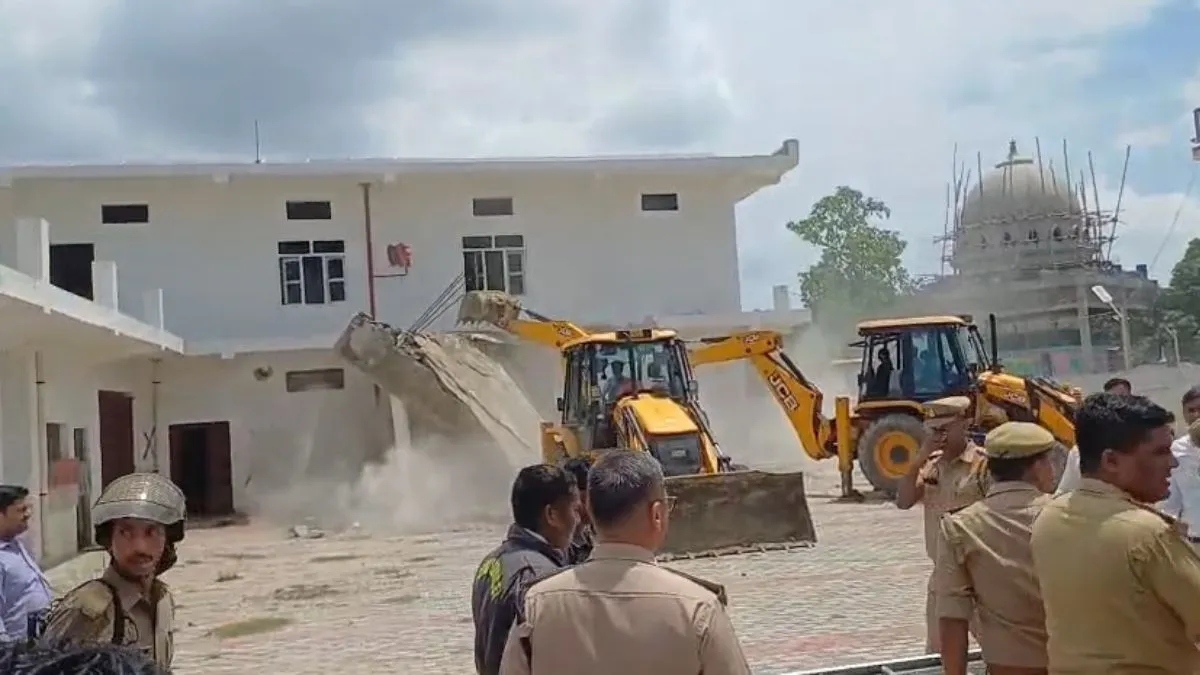 Self-styled Godman Changur Baba's house demolished in Balrampur amid ...