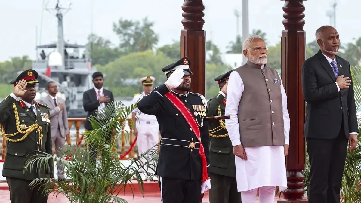 PM Modi attends Maldives Independence Day as chief guest, signals ...