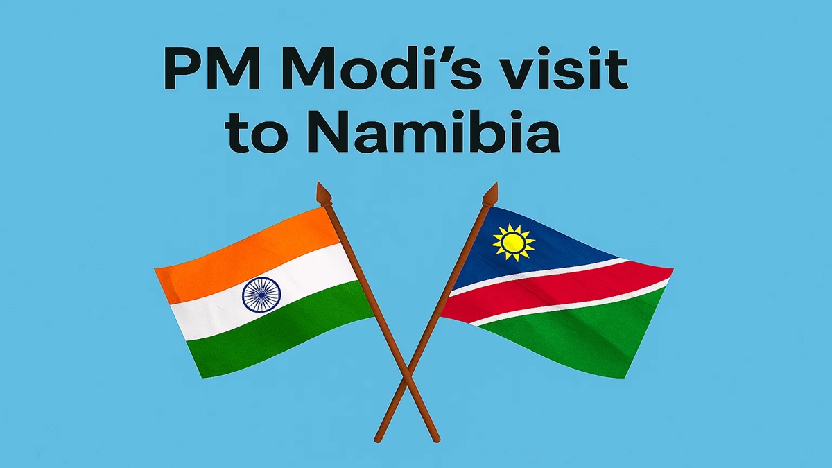 Why is PM Modi visiting Namibia? Key focus on minerals, diamonds and strategic ties | India News ...