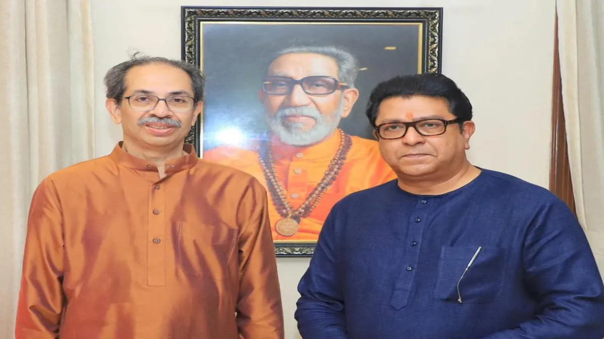 Raj Thackeray visits 'Matoshree' after 6.5 years to wish Uddhav ...