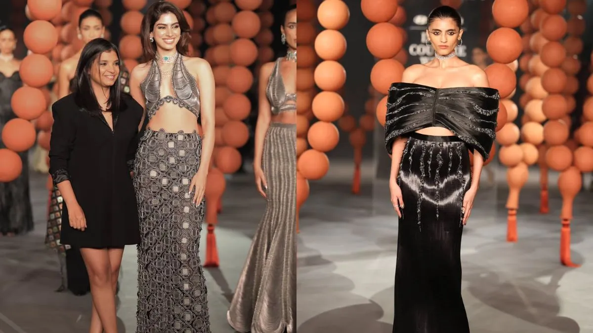 Khushi Kapoor turned showstopper as Rimzim Dadu showcased "Oxynn ...