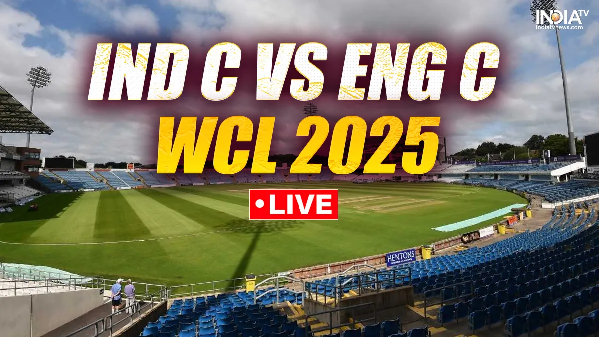 IND C vs ENG C WCL Live score: India Champions vs England Champions ...