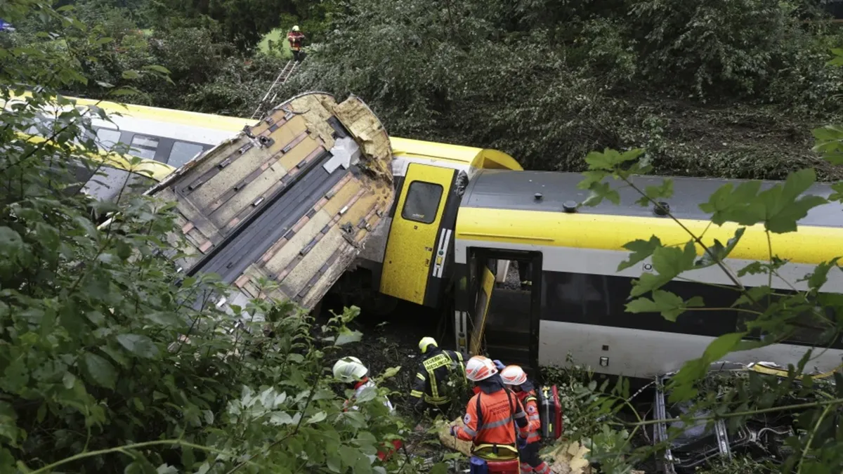 Three dead, several others injured as passenger train derails in ...