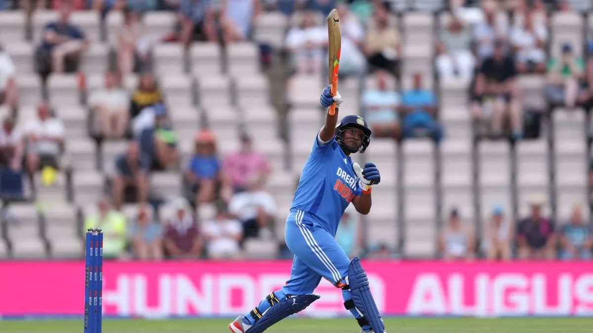 Deepti Sharma credits star India batter for her extraordinary six against England women ...