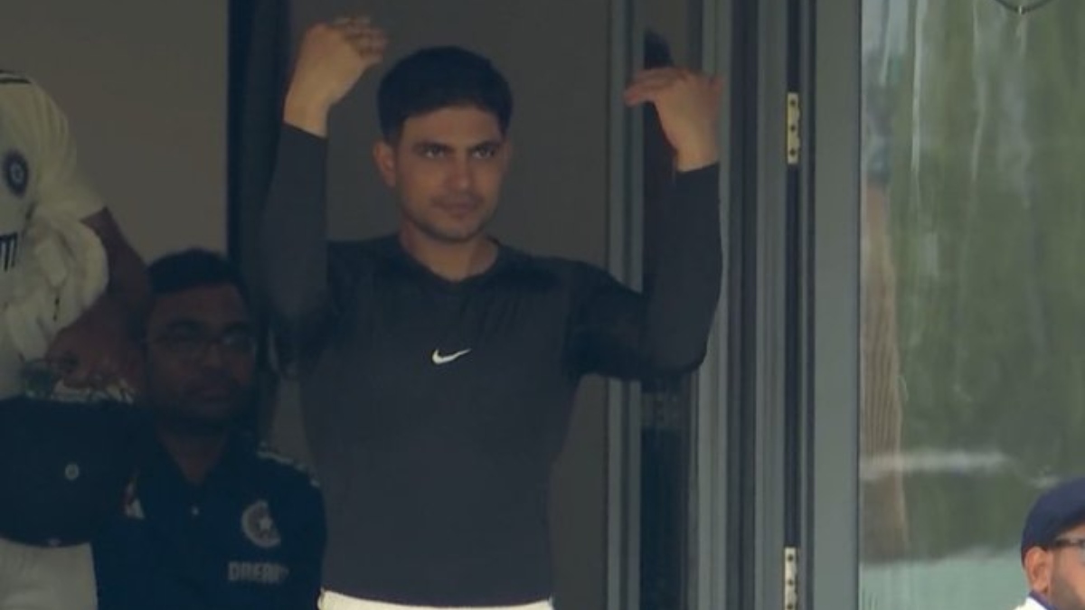 Did Shubman Gill spark controversy at declaration with Nike vest during ...