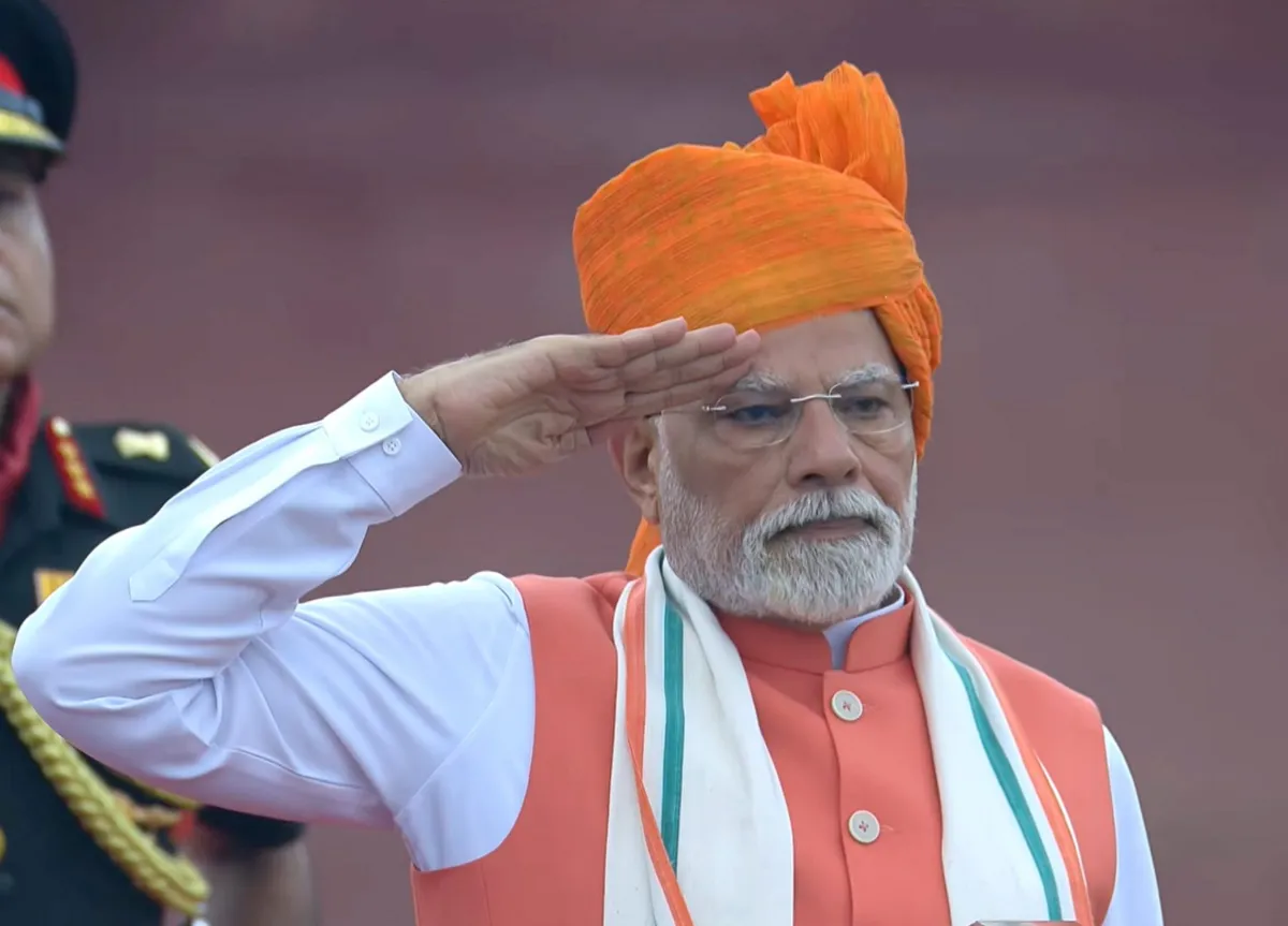 PM Modi delivers his longest-ever Independence Day speech at 103 ...