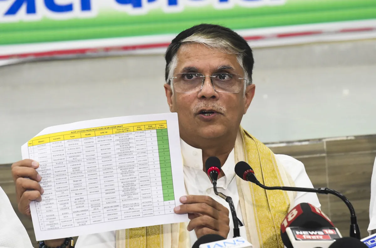BJP targets Pawan Khera over '2 voter IDs', Congress leader responds | India News – India TV