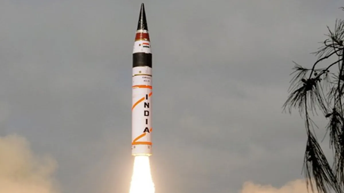 India successfully test-fires Agni-5 intermediate-range ballistic ...