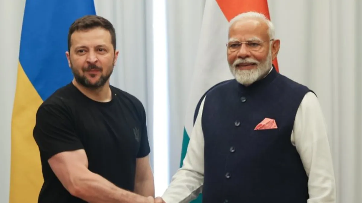 PM Modi speaks with President Zelenskyy, reaffirms India's position for peaceful settlement of ...