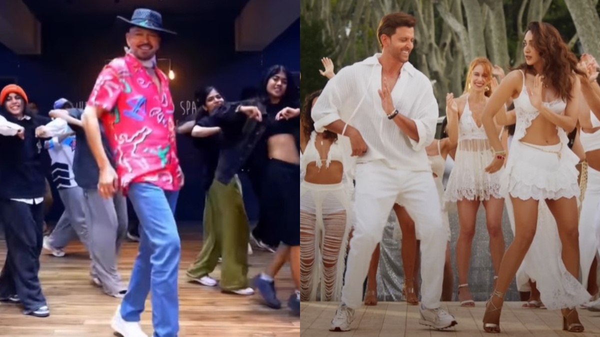 War 2: Rakesh Roshan recreates Aavan Jaavan hook step, Hrithik calls it ...