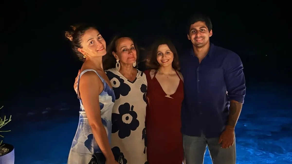 Alia Bhatt enjoys family beach vacation with mother Soni Razdan, sister Shaheen Bhatt and her ...