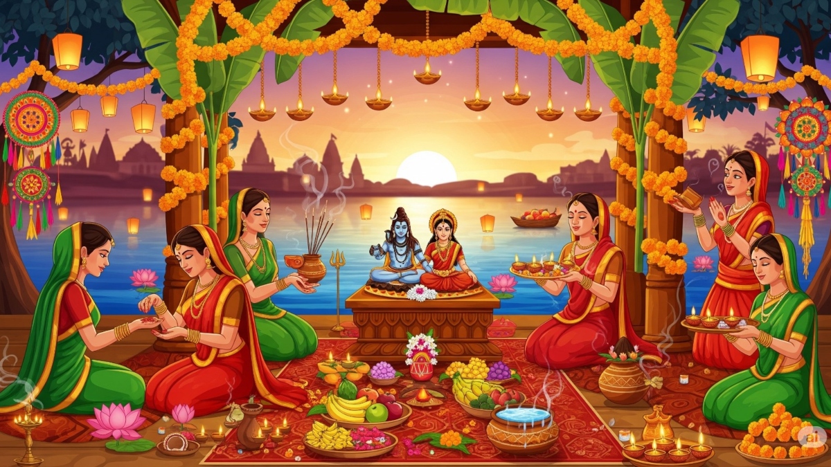 Hartalika Teej 2025: Date, puja muhurat, vrat vidhi and complete samagri list | Spirituality ...