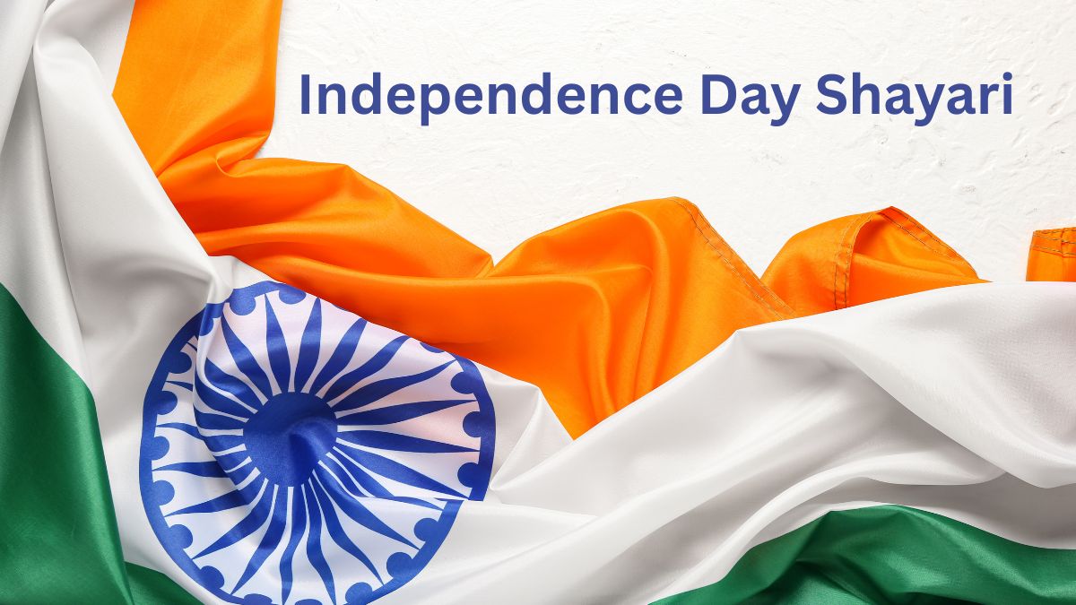Independence Day shayari 2025: Heart-touching 15 August lines in Hindi ...