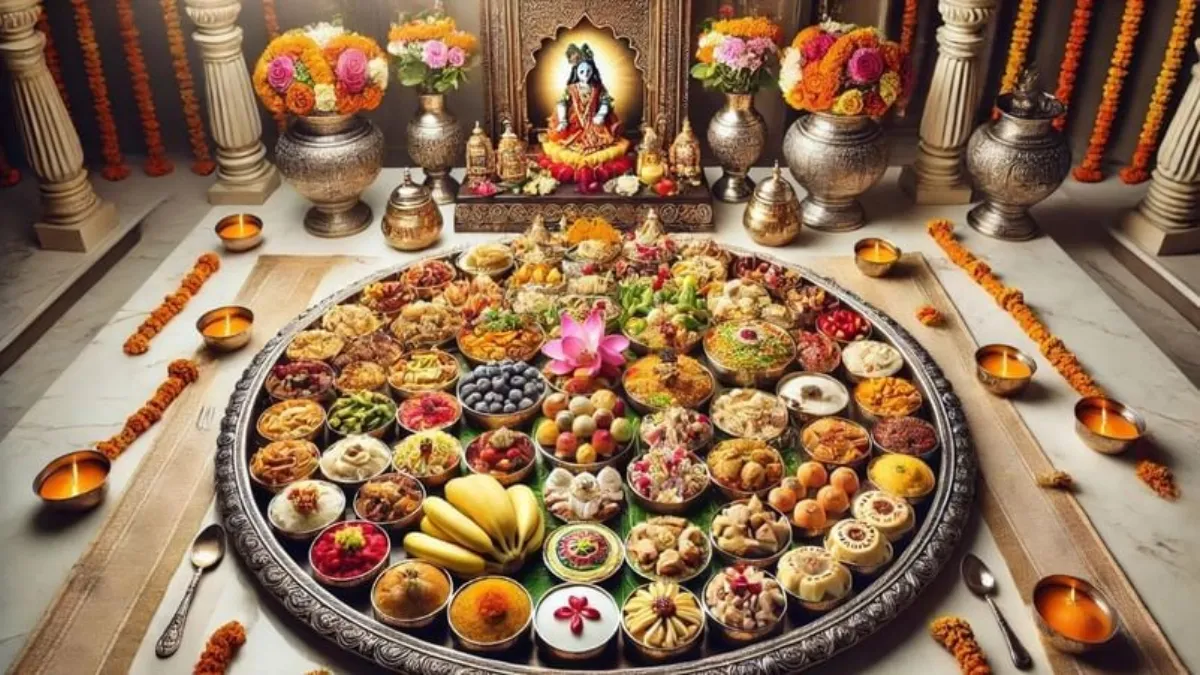 Janmashtami 2025: Why devotees offer 56 Bhog to Lord Krishna on this ...
