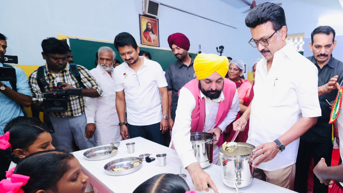 Stalin launches expansion of CM Breakfast Scheme in Chennai; Punjab CM ...