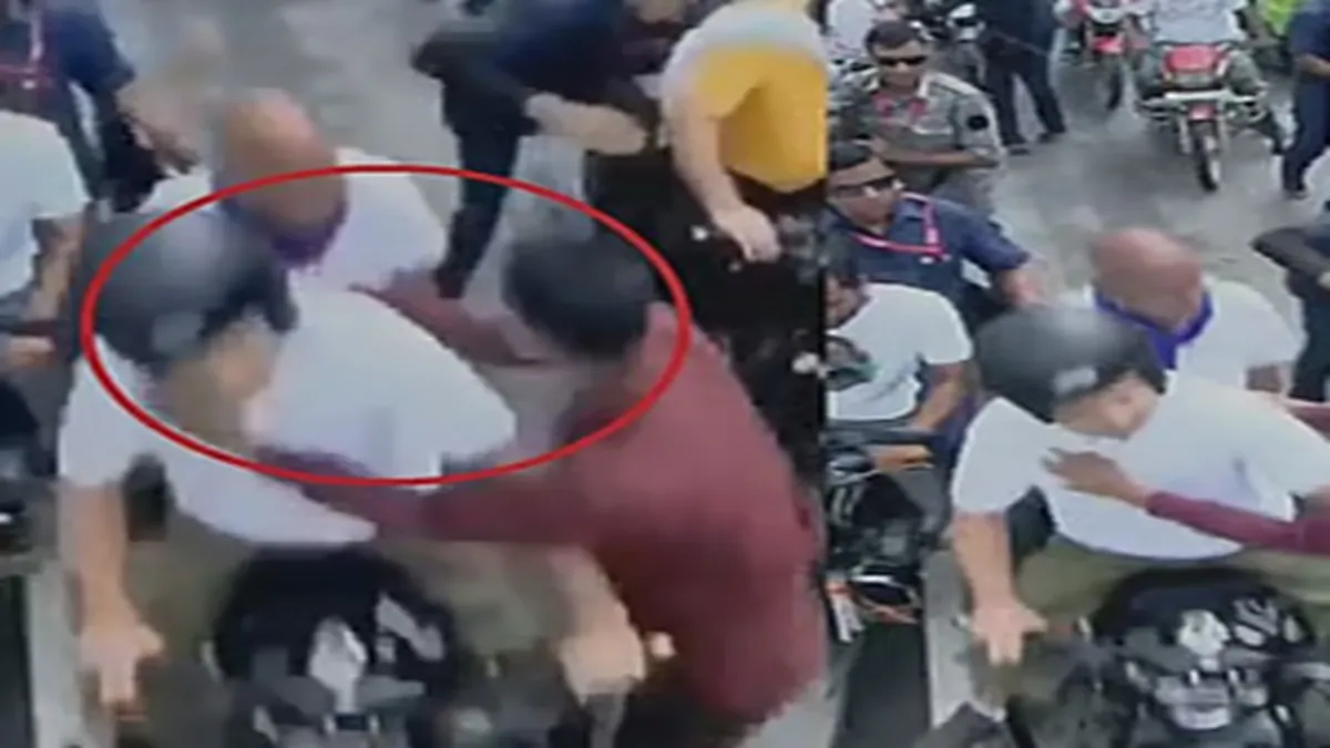 Fan breaches security, kisses Rahul Gandhi during bike rally in Bihar ...