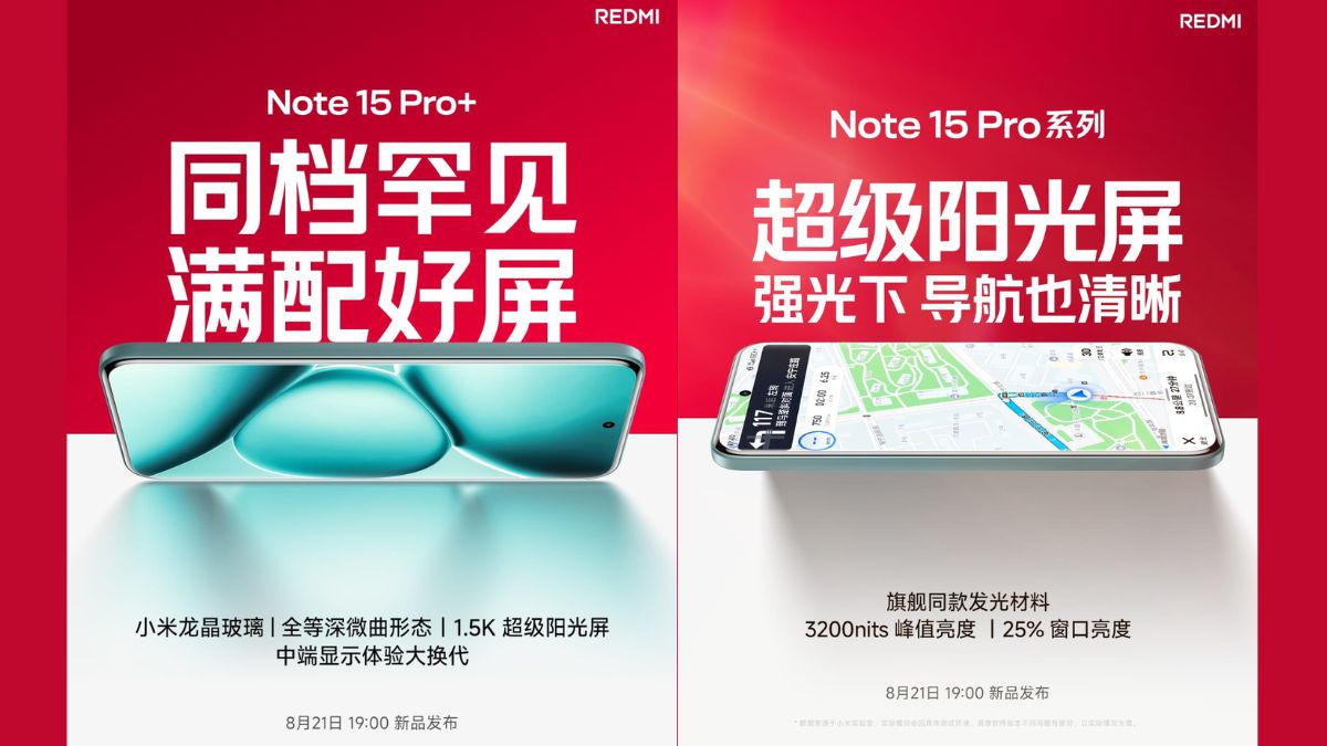 Redmi Note 15 Pro+ and Note 15 Pro launched in China: Price, specs and ...