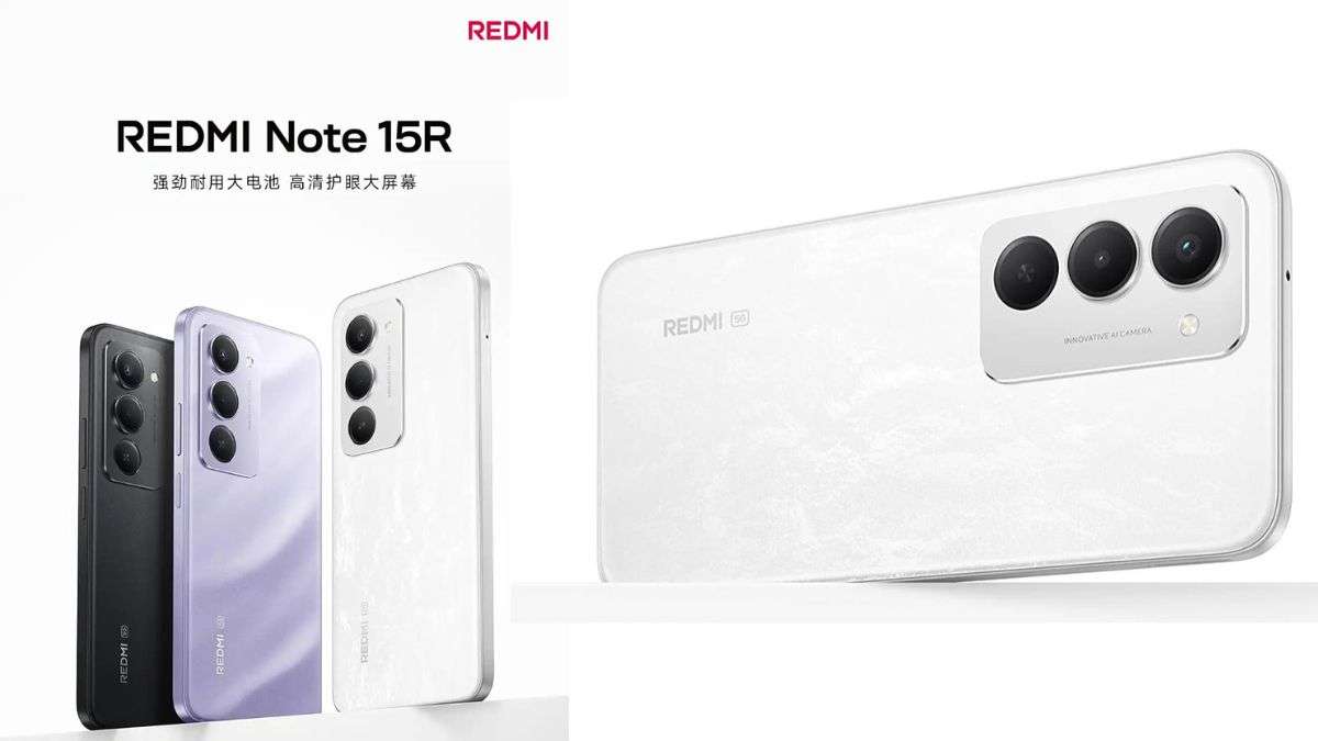 Xiaomi expands Redmi Note 15 series with new 15R model | Technology News – India TV