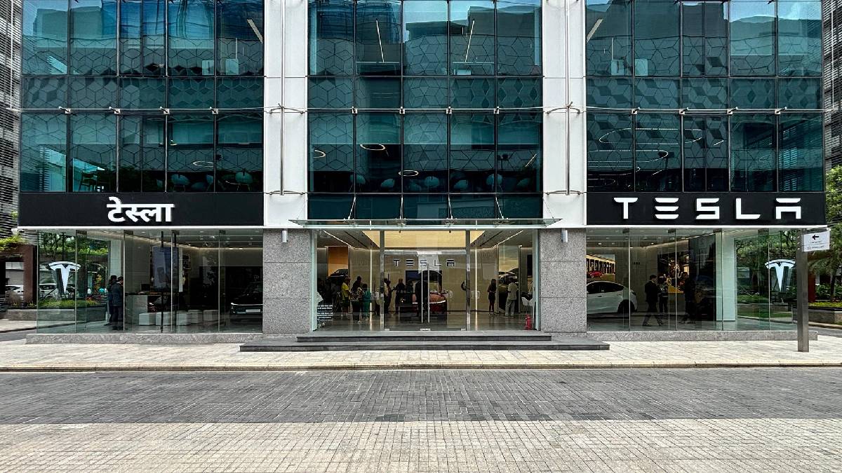 Tesla opens first Delhi Experience Centre with four V4 superchargers at ...