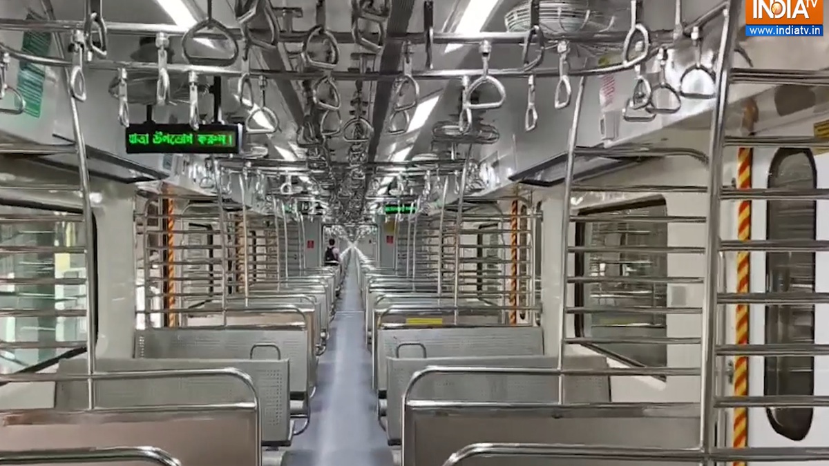Eastern Railway introduces first air-conditioned local train on ...