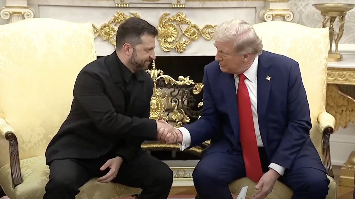 'Progress made to end Ukraine war': Trump meets Zelenskyy at White ...