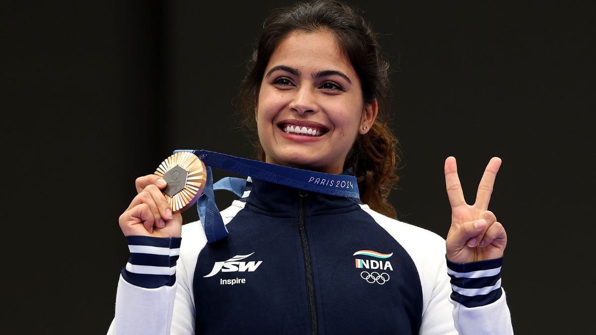 Manu Bhaker wins bronze medal in 10m Air Pistol women's event at Asian ...