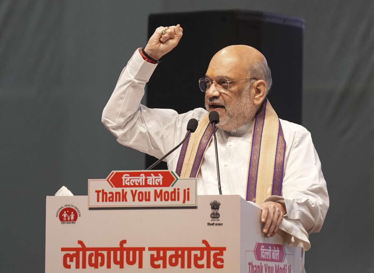 Shah slams Cong over 'vote chori' allegations, claims 'Voter Adhikar ...