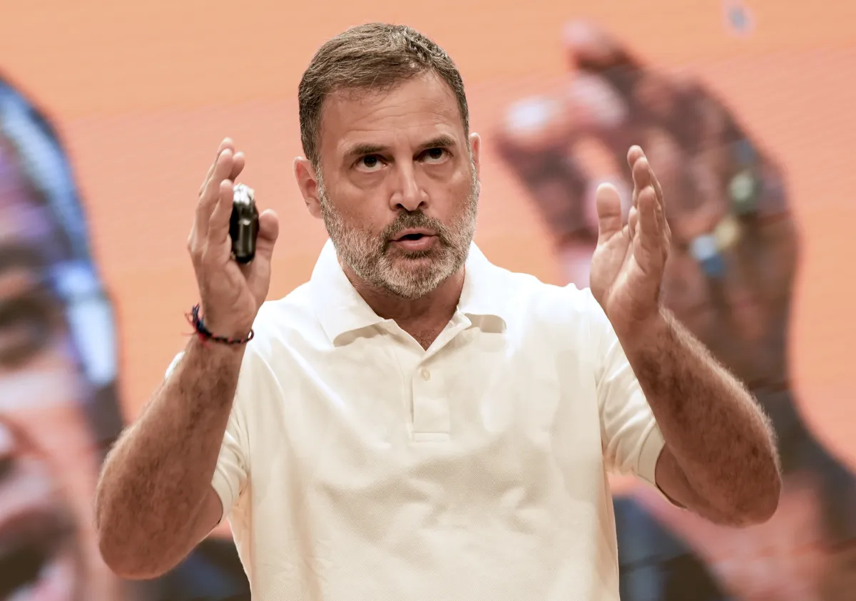 Rahul Gandhi asks 'Gen Z' to prevent vote chori, BJP says youngsters are against dynastic ...