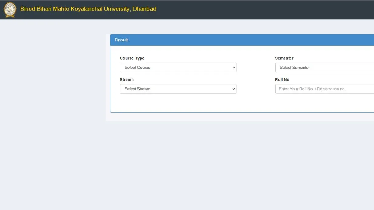 BBMKU Result 2025 available at bbmku.ac.in; How to download marksheet ...
